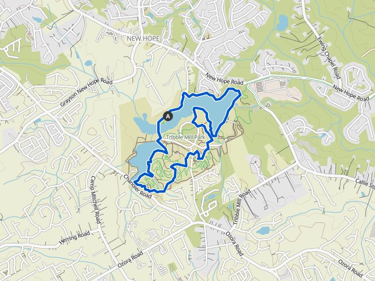 Tribble Mill Park & Ozora Lake Loop | hike | Komoot